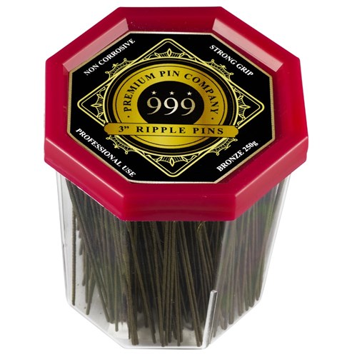 999 Ripple Pins 3" Bronze