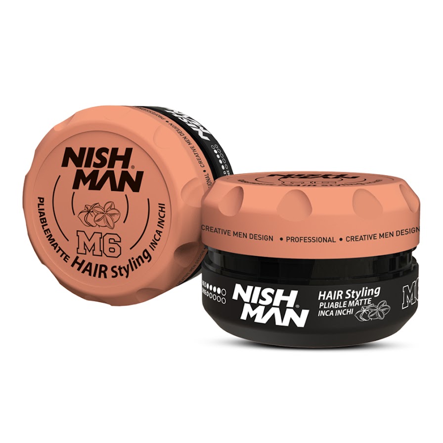 Nish Man Hair Styling Wax M6 Series 100ml