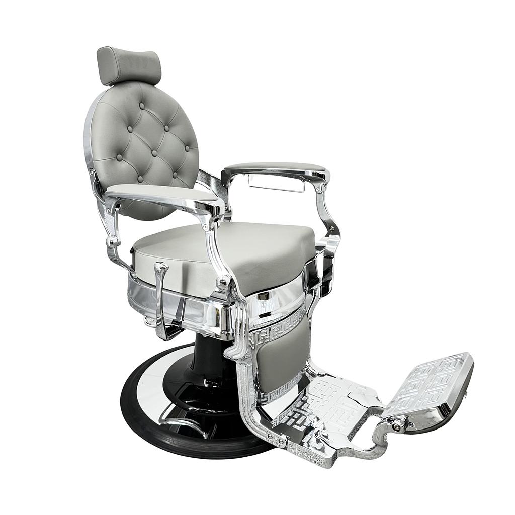 Salon360 New Prince Barber Chair - Gray