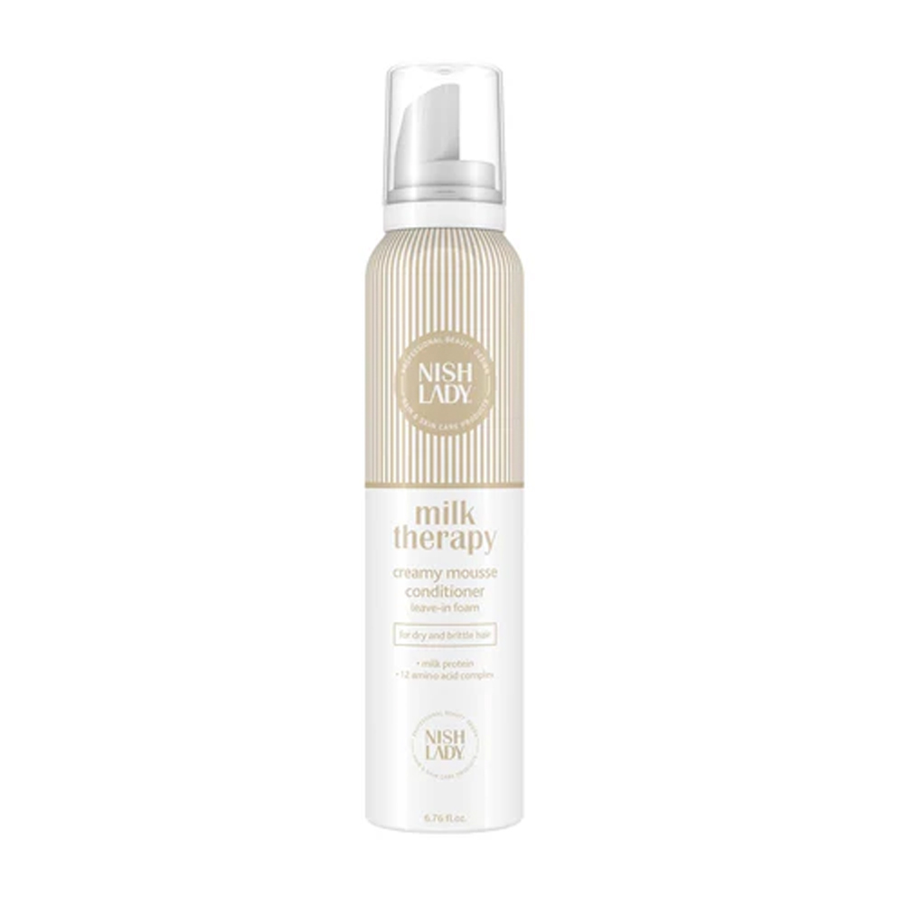 Nish Lady Milk Therapy Creamy Mousse 200ml | Costaline Hair and Beauty ...