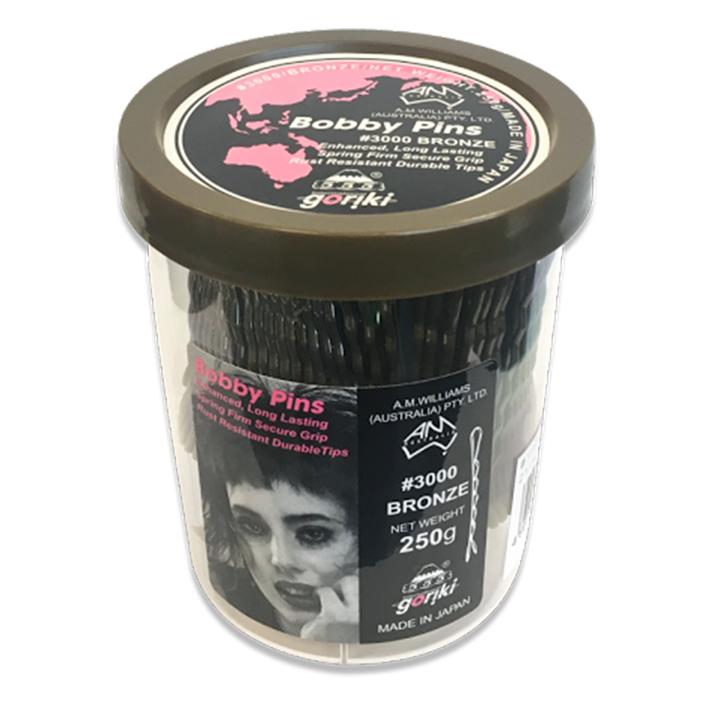 555 Bobby Pins 2Inch 250G Bronze